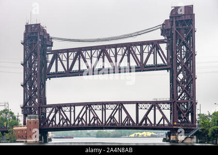 Calumet River scene Stock Photo - Alamy
