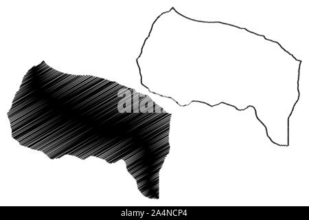 Sirte District (Districts of Libya, State of Libya, Tripolitania) map ...