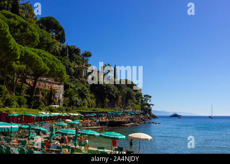 Paraggi beach Santa Margherita Italy Stock Photo: 165123633 - Alamy