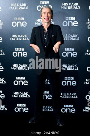 Mat Fraser attending the premiere of His Dark Materials held at the BFI ...