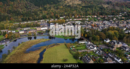 Callander Meadows park Scotland Stock Photo - Alamy