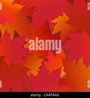 Frame with the beautiful maple leaves Stock Vector Image & Art - Alamy