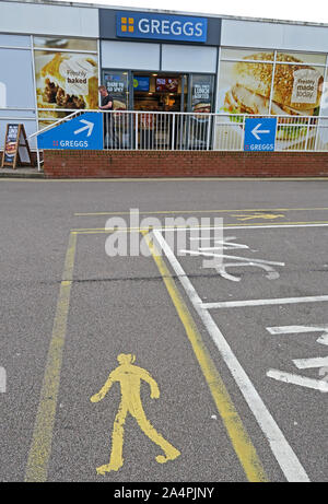 Frankley motorway Services, operated by MOTO, on the M5 motorway (near ...