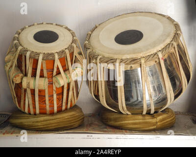Tabla, a musical instrument, India Stock Photo - Alamy