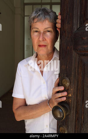 Portrait of Jane Sautiere 06/09/2019 ©Basso CANNARSA/Opale Stock Photo ...