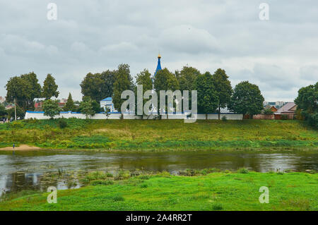 Orsha city in Belarus in the Vitebsk Region,building of the Orsha ...
