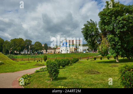 Orsha city in Belarus in the Vitebsk Region,building of the Orsha ...