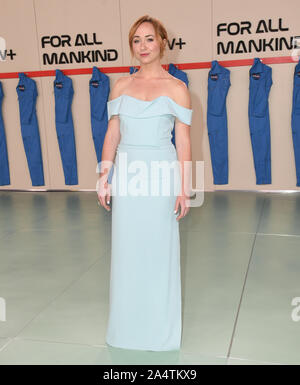 Meghan Leathers at Apple TV+ For All Mankind World Premiere held at Fox ...
