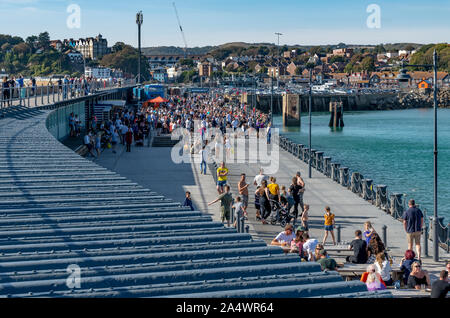 Folkestone Harbour Arm. Originally the port for the Boat Train to ...