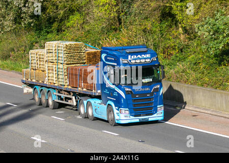 Loane Transport Ltd; Irish Haulage delivery trucks, lorry ...