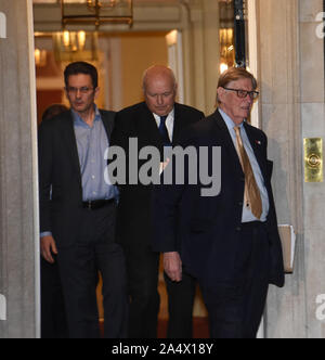 Sir Iain Duncan Smith leaving Manchester Magistrates Court with his ...