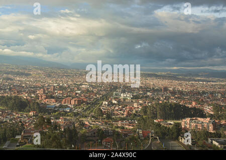 View of Cuenca from Mirador Turi, Cuenca, Ecuador Stock Photo - Alamy
