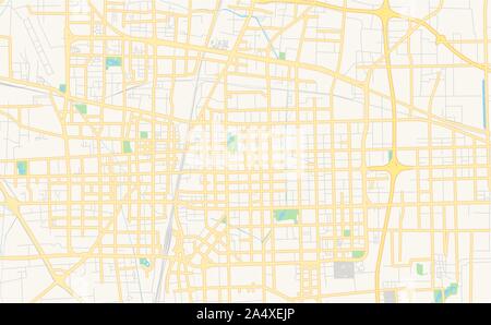 Map of Shijiazhuang, Hebei, China Stock Vector Image & Art - Alamy
