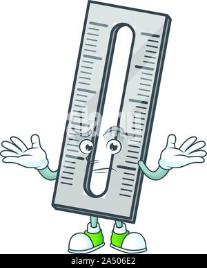 Grinning ruler character cartoon design Stock Vector Image & Art - Alamy