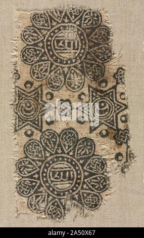Silk Fragment, 1300s Stock Photo - Alamy