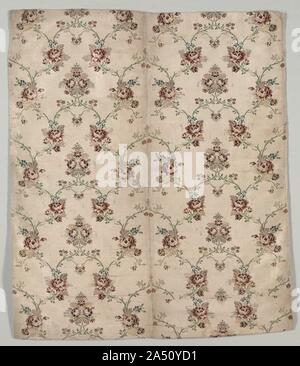 Textile Fragment, mid 1700s Stock Photo - Alamy