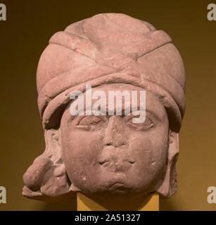 Head of a yaksha: Mathura, Uttar Pradesh Shunga, 1st century BCE ...