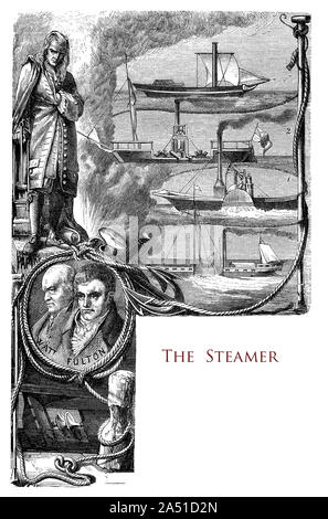 James Watt, First Steam Engine, 18th Century Stock Photo - Alamy