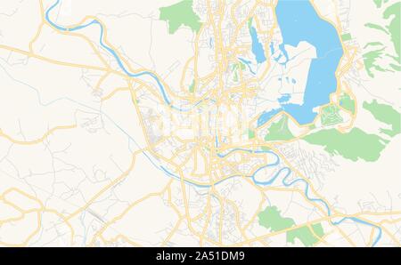 City Map Asia India Srinagar vector illustration Stock Vector Image & Art - Alamy