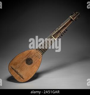 Theorbo. This musical instrument was made in Padua in the 17th century ...