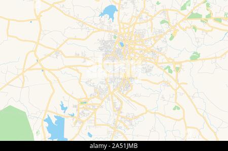 map of Jharkhand state of India and location on Indian map Stock Vector ...