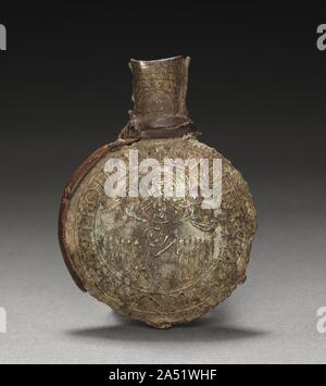 Pilgrim's Ampulla with Scenes of the Crucifixion (front) and the ...