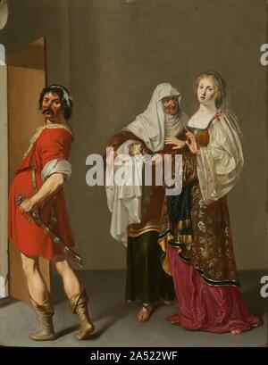 New Testament. Salome the daughter of Herod receiving the Head of John ...