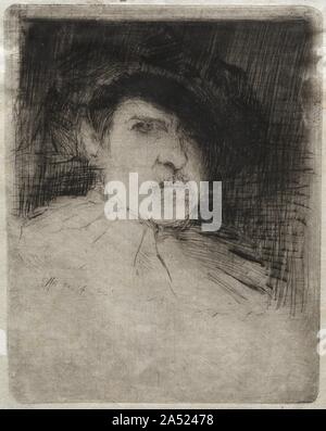 Self-Portrait in Costume, 1880 Stock Photo - Alamy