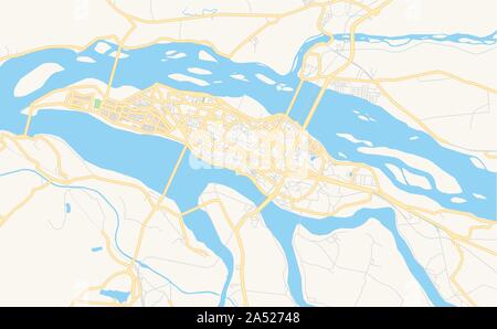 map of Odisha state of India and location on Indian map Stock Vector ...