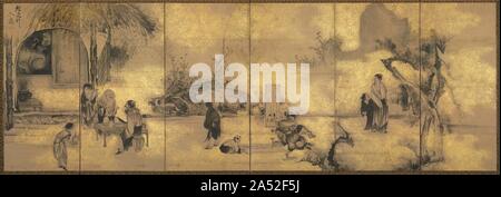 The Eight Immortals of the Wine Cup, later 1700s. Responding to the ...