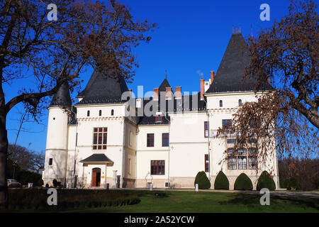 Andrássy castle, Tiszadob, Szabolcs-Szatmár-Bereg county, Hungary ...