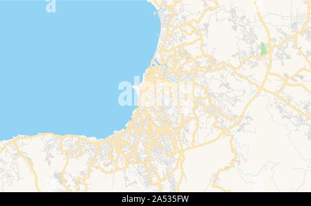 North Sulawesi province location Indonesia 3d isometric map Stock ...