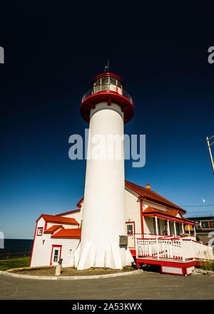 Matane Lighthouse Matane, Quebec, CA Stock Photo - Alamy