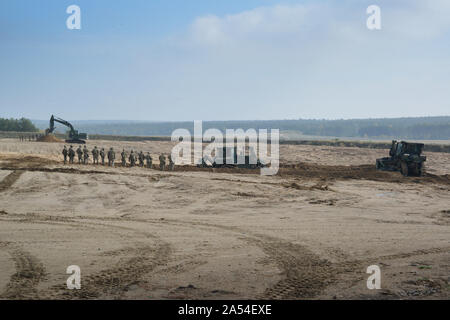 A U.S. Army 902nd Engineer Construction Company, 15th Engineer ...