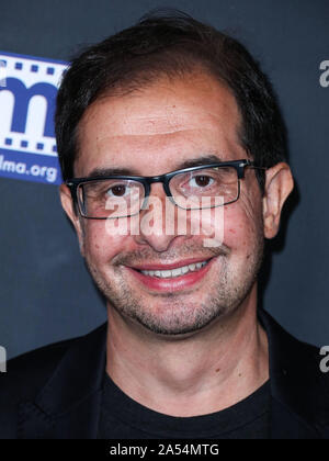 Alan Trezza arrives at a special screening of "Burying the Ex" held at ...