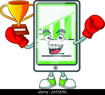 Boxing up chart vertical tablet for report Stock Vector Image & Art - Alamy