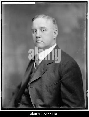 A portrait of William S. Vare, an American politician, known for his ...