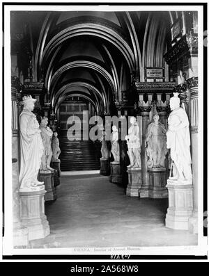 Vienna. Interior of Arsenal Museum Stock Photo - Alamy