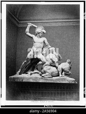 Theseus and the Centaur 1819 by Antonio Canova Stock Photo - Alamy