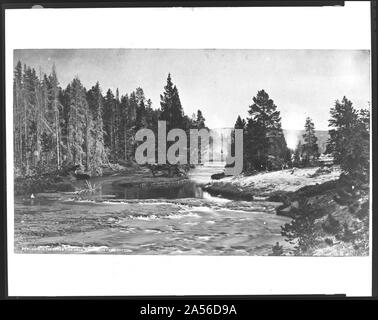 The Upper Fire Hole is a geothermal feature in Yellowstone National ...