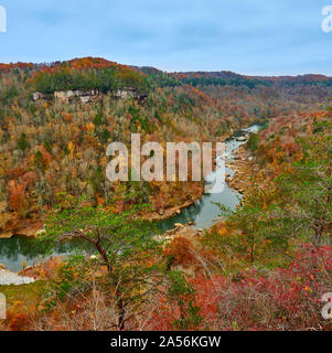 Devil's Jump Overlook, Big South Fork National River, Kentucky Stock ...