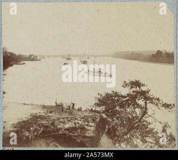 Views on James River, Va., near Deep Bottom, Civil War Photographs 1861 ...
