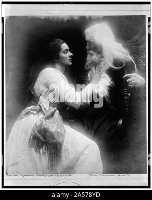 Vivian and Merlin - Julia Margaret Cameron Stock Photo - Alamy