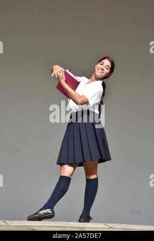 Female Dance Student Posing Stock Photo - Alamy