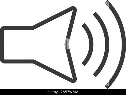 Volume up indicator icon in simple vector style Stock Vector Image ...