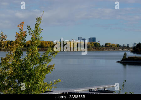 Calgary skyline in the fall Stock Photo - Alamy