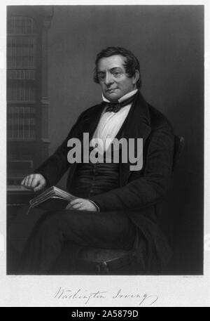 Washington Irving (1783-1859) was an American author known for works ...
