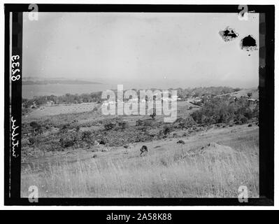 Uganda. Entebbe. View toward town from hill on the west. 1936, Uganda ...