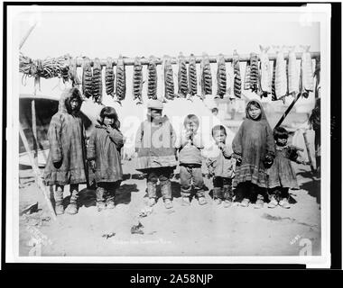 Under the salmon row Stock Photo - Alamy