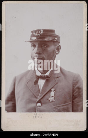 Unidentified African American Civil War veteran in Grand Army of the ...